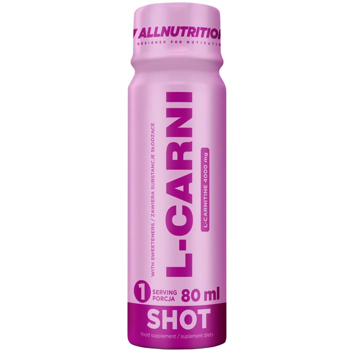 24 x L-CARNI Shock Shot 80 ml - ALLNUTRITION • 97 zł • Opinie • Sklep SFD